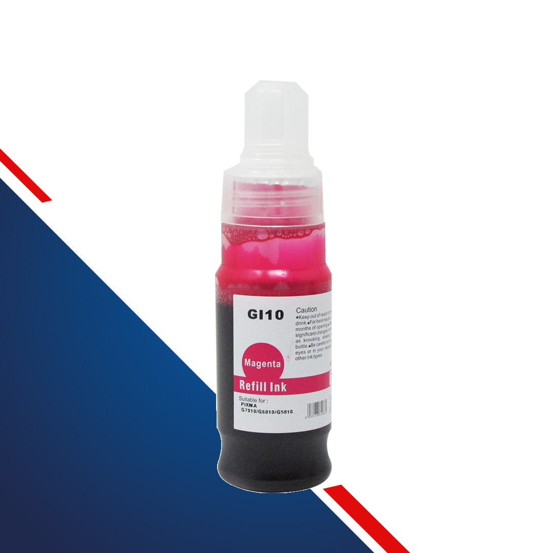Botella de Tinta Compatible con Canon GI-10 MAGENTA – Teclaser
